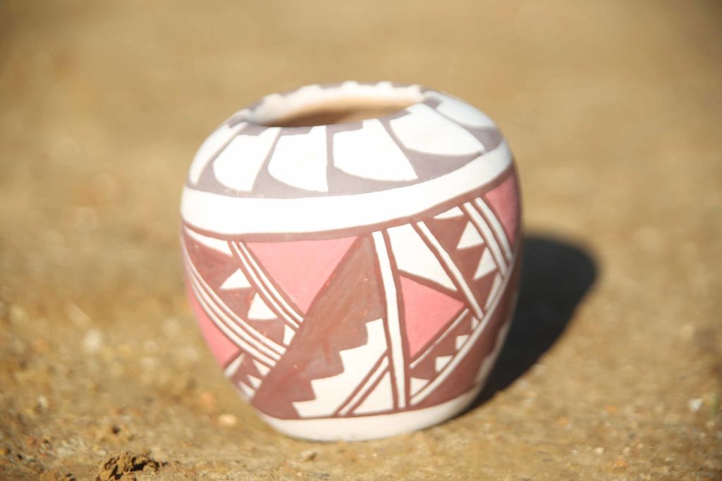 Ancient Olla Pot hand painted pottery - First Nations Music