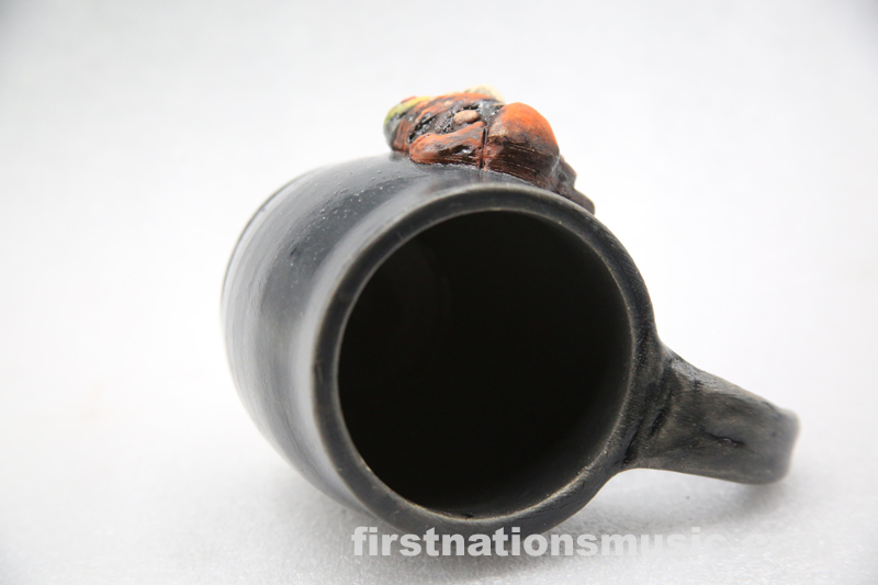 Ceremonial Mayan Warrior Jade Cup First Nations Music